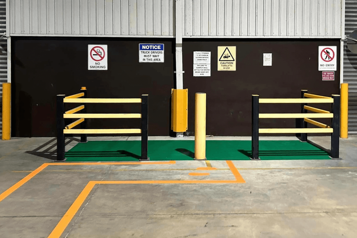 Optimising Pedestrian Safety in Warehouses: Traffic Management Planning